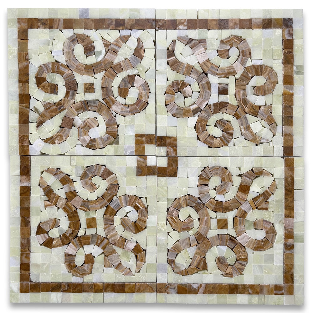 Marble Online 6" x 18" Marble Mosaic Wall & Floor Tile | Wayfair