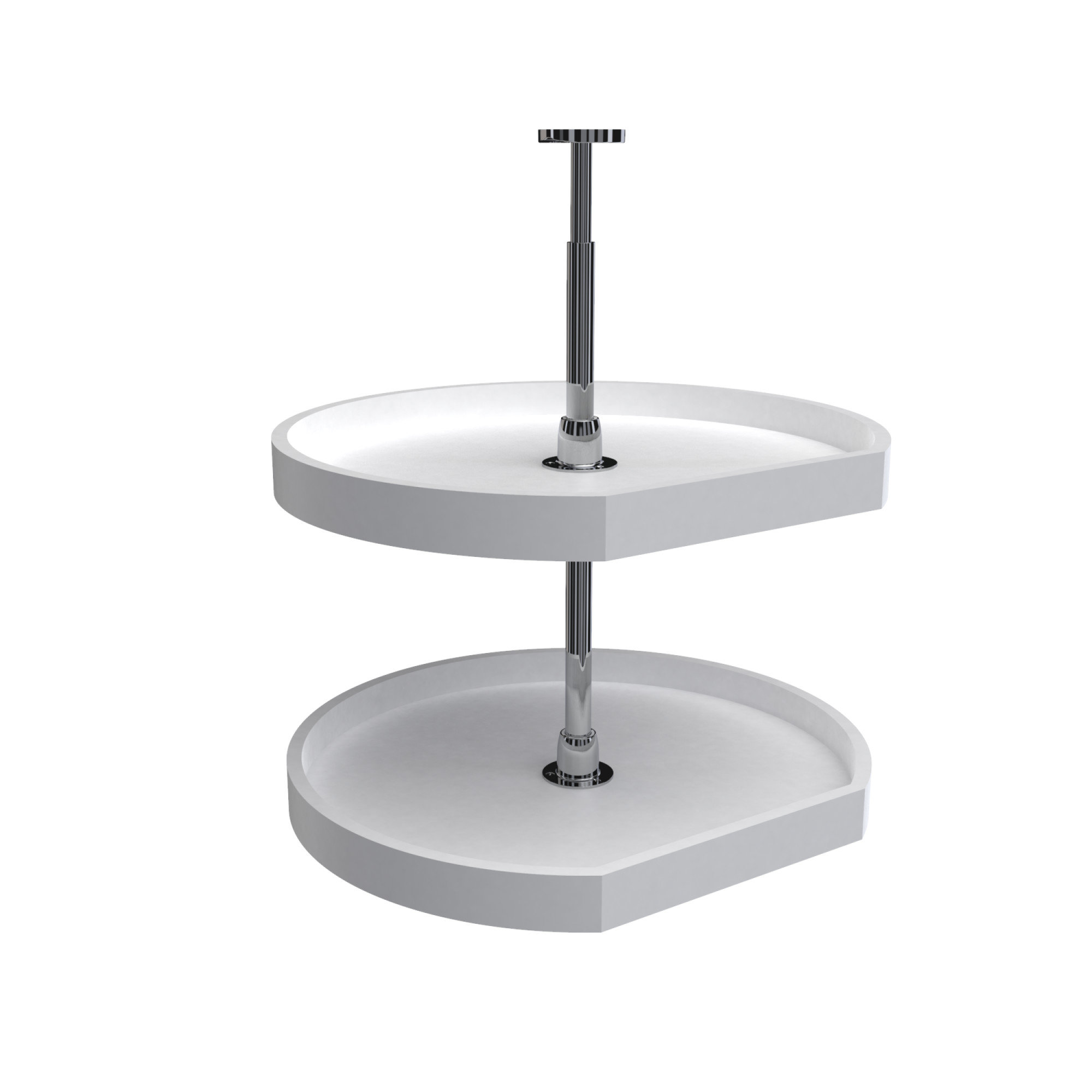 Rev-A-Shelf Polymer D Shape Lazy Susan & Reviews | Wayfair