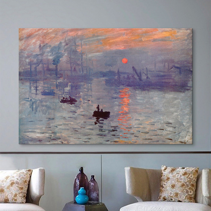 Vault W Artwork Claude Monet - Wrapped Canvas Print & Reviews | Wayfair