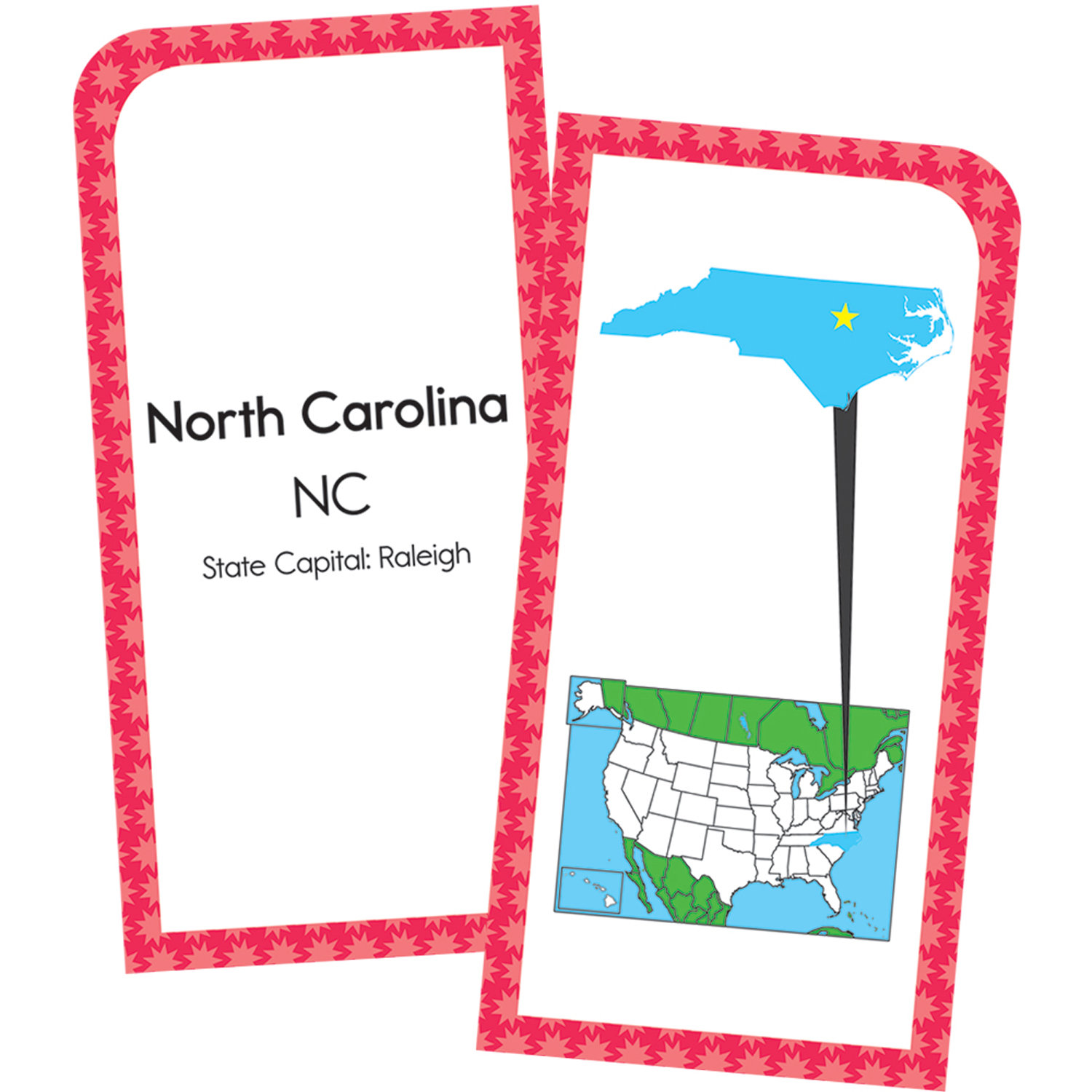 Carson Dellosa Publications US States and Capitals Flash Cards | Wayfair
