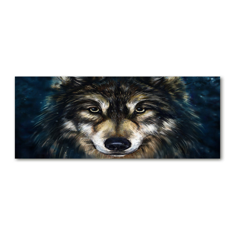 Union Rustic Wolves - Unframed Art Prints on Canvas | Wayfair.co.uk