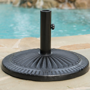 Alcott Hill® Chison Outdoor Resin and Steel Free Standing Umbrella Base ...