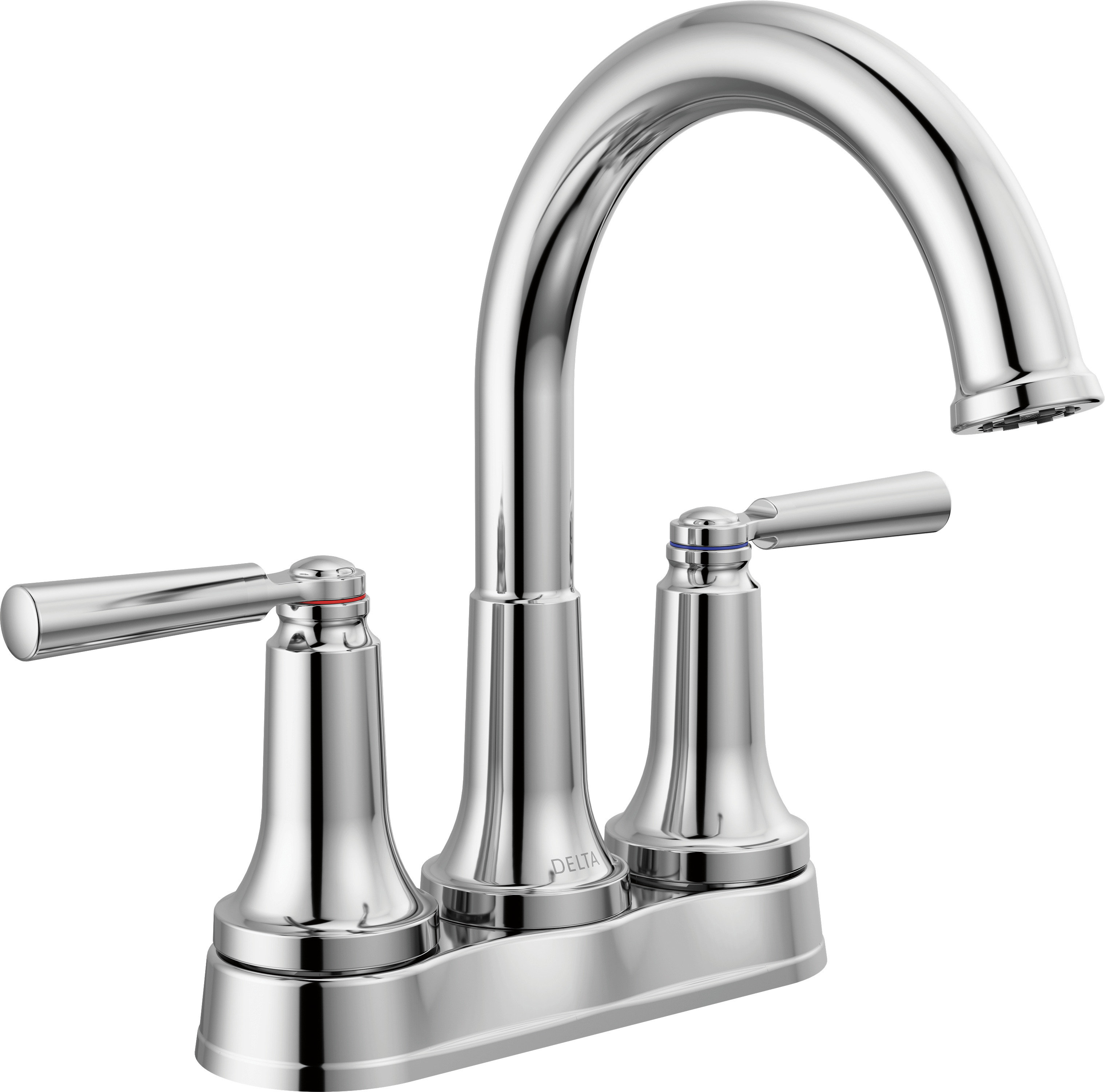 Delta SAYLOR™ Two Handle Tract-Pack Centerset Bathroom Faucet | Wayfair