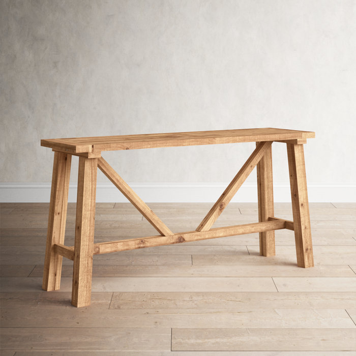 Birch Lane™ Bentwood 59'' Solid Wood Console Table & Reviews | Wayfair