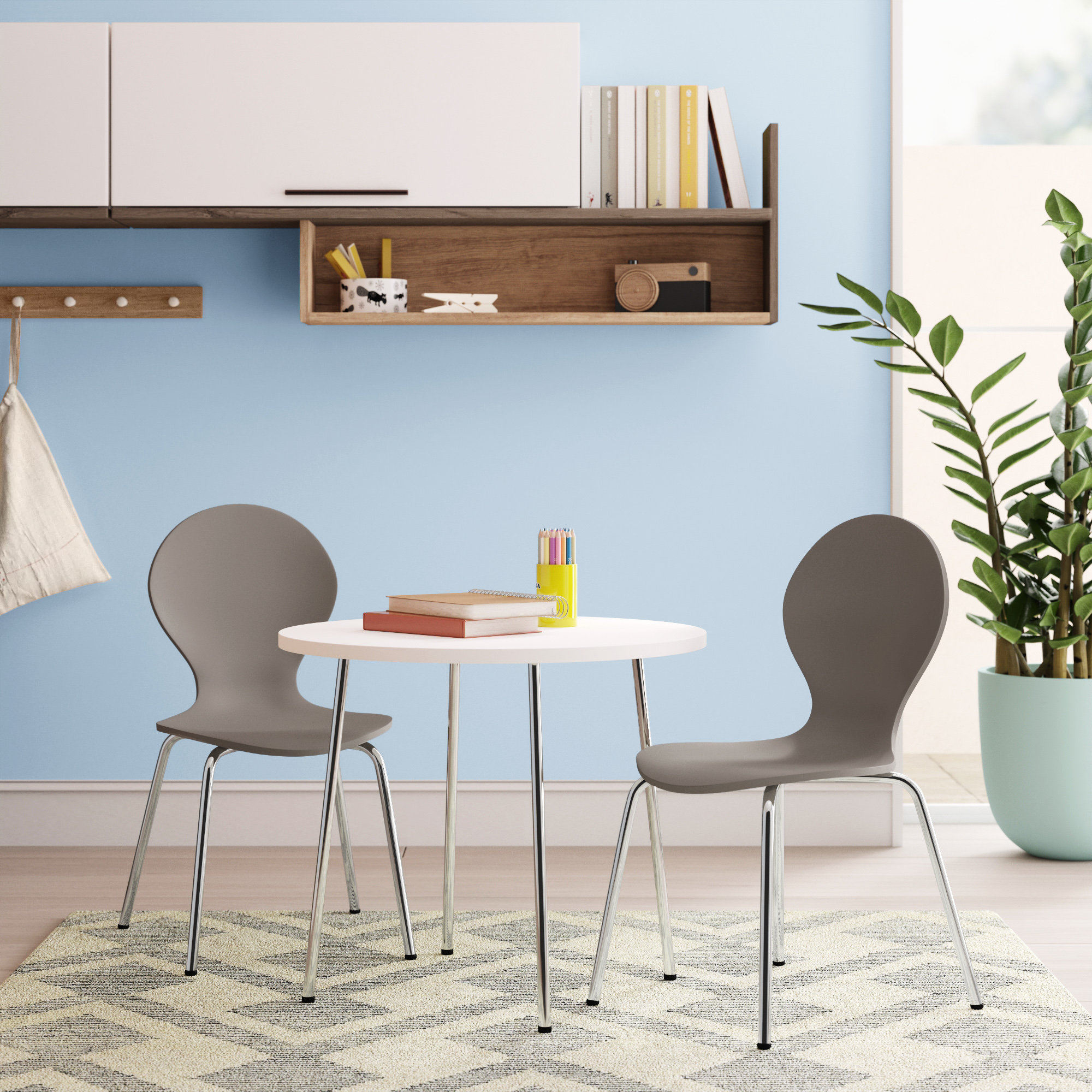 Isabelle & Max™ Milsom Kids Round Play Table and Chair Set & Reviews ...