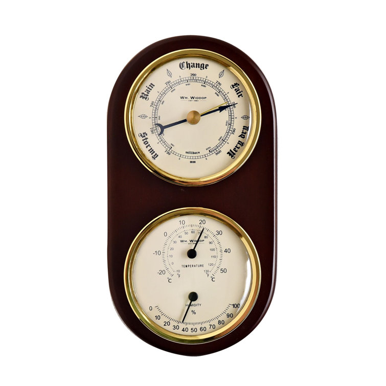Wm Widdop Wooden Weather Station | Wayfair.co.uk