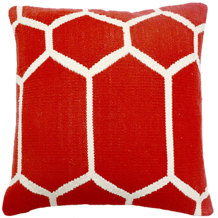 India's Heritage Geometric Throw Pillow | Wayfair