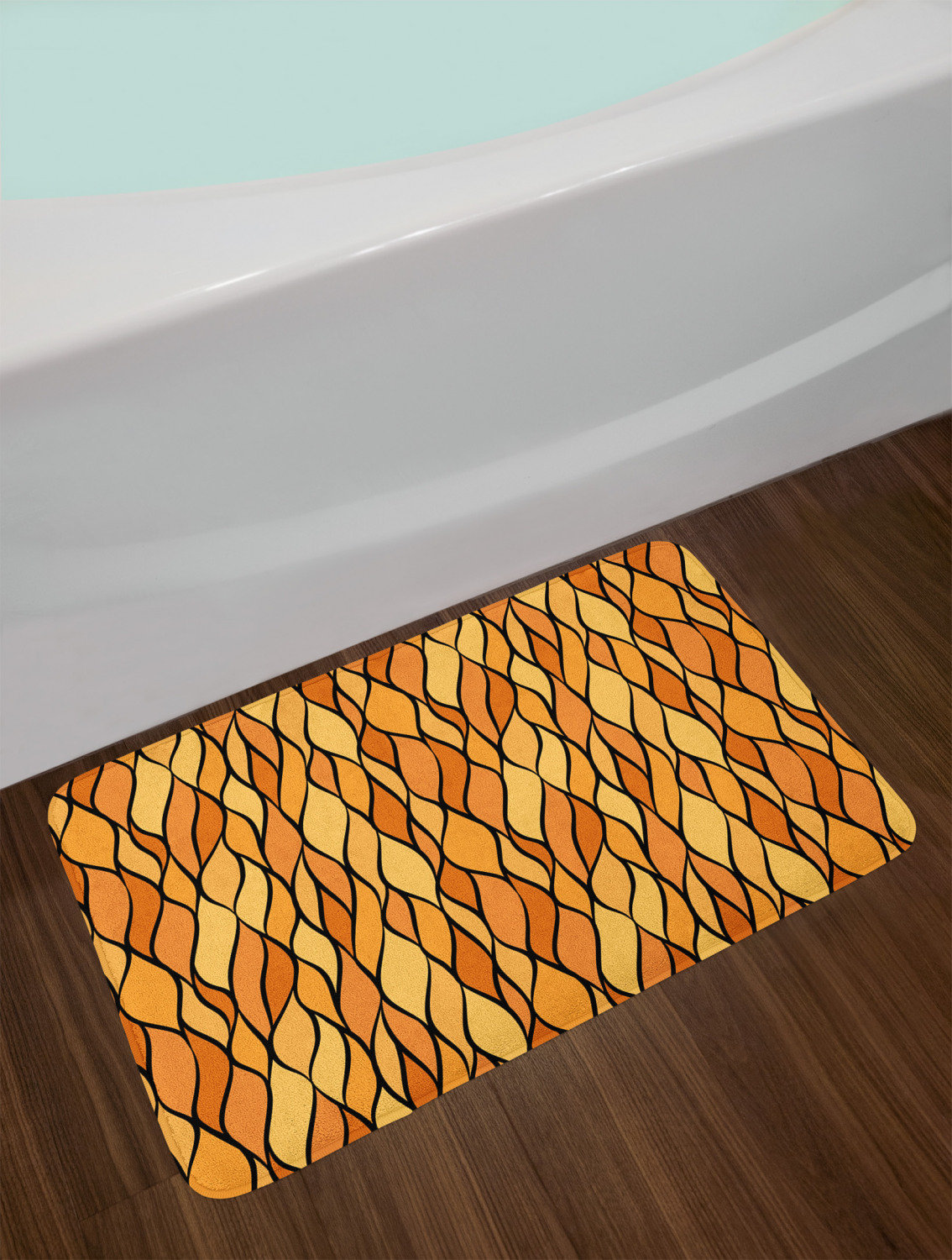 East Urban Home Abstract Continuous Design of Monochrome Mosaic ...