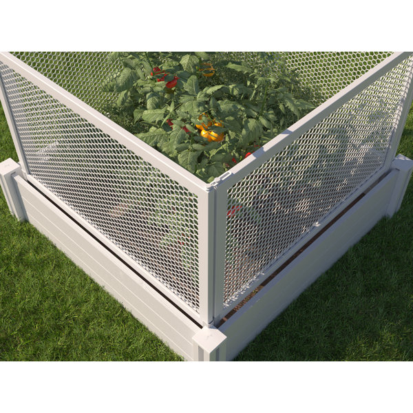 Vita 3 ft. H x 3 ft. W Vinyl Fencing | Wayfair