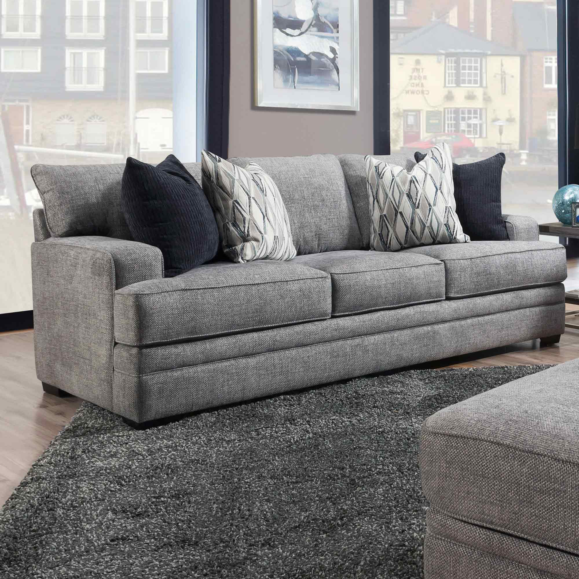 Wade Logan® Terrin 101.5'' Upholstered Sofa & Reviews | Wayfair