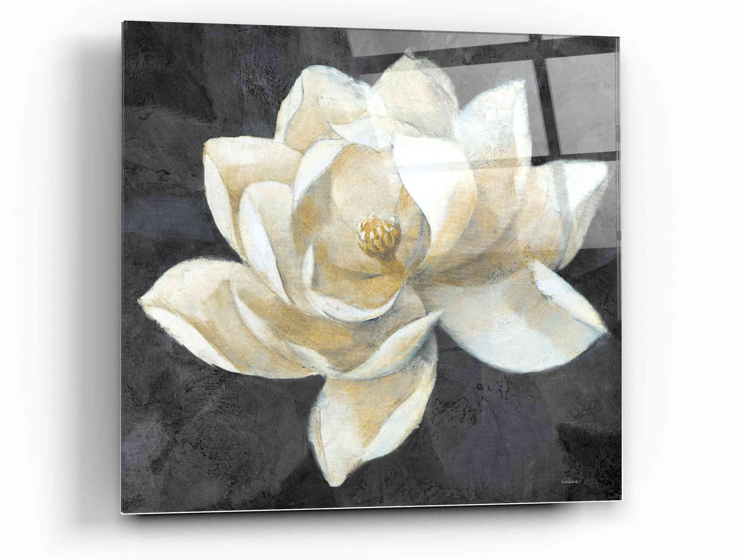 Winston Porter Majestic Magnolia Neutral Sq Majestic Magnolia Neutral ...