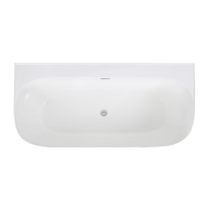 StreamlineBath 66.9'' x 31.5'' Freestanding Soaking Solid Surface ...