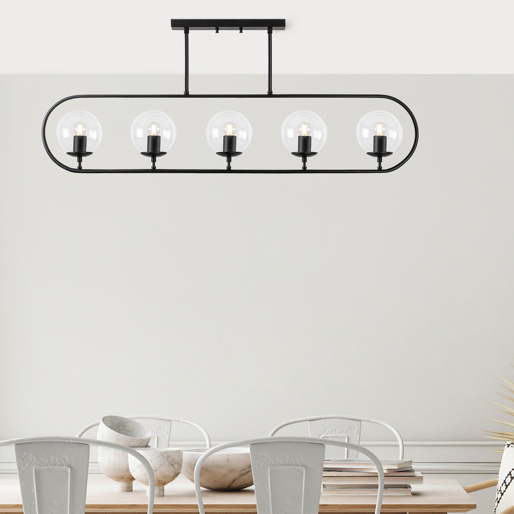 Bless international 5 - Light Kitchen Island Chandelier | Wayfair