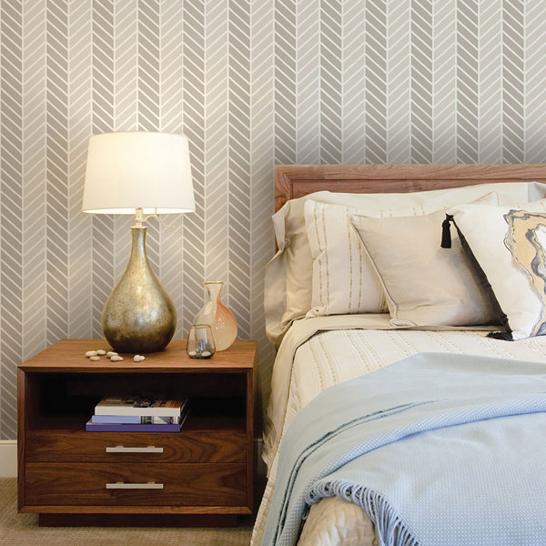 George Oliver Coolidge Peel & Stick Geometric Wallpaper | Wayfair