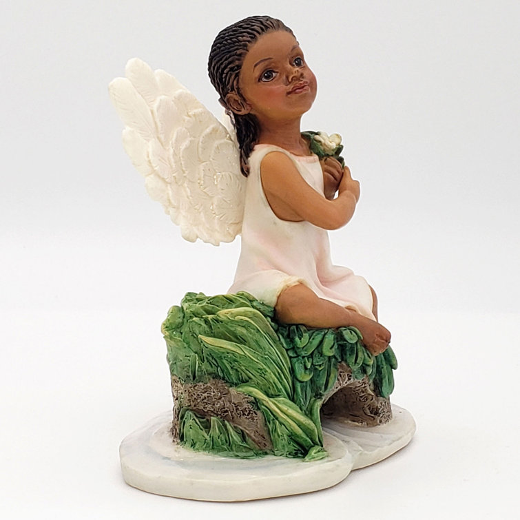 Winston Porter Amitiel Angel Of Truth Sculpture | Wayfair