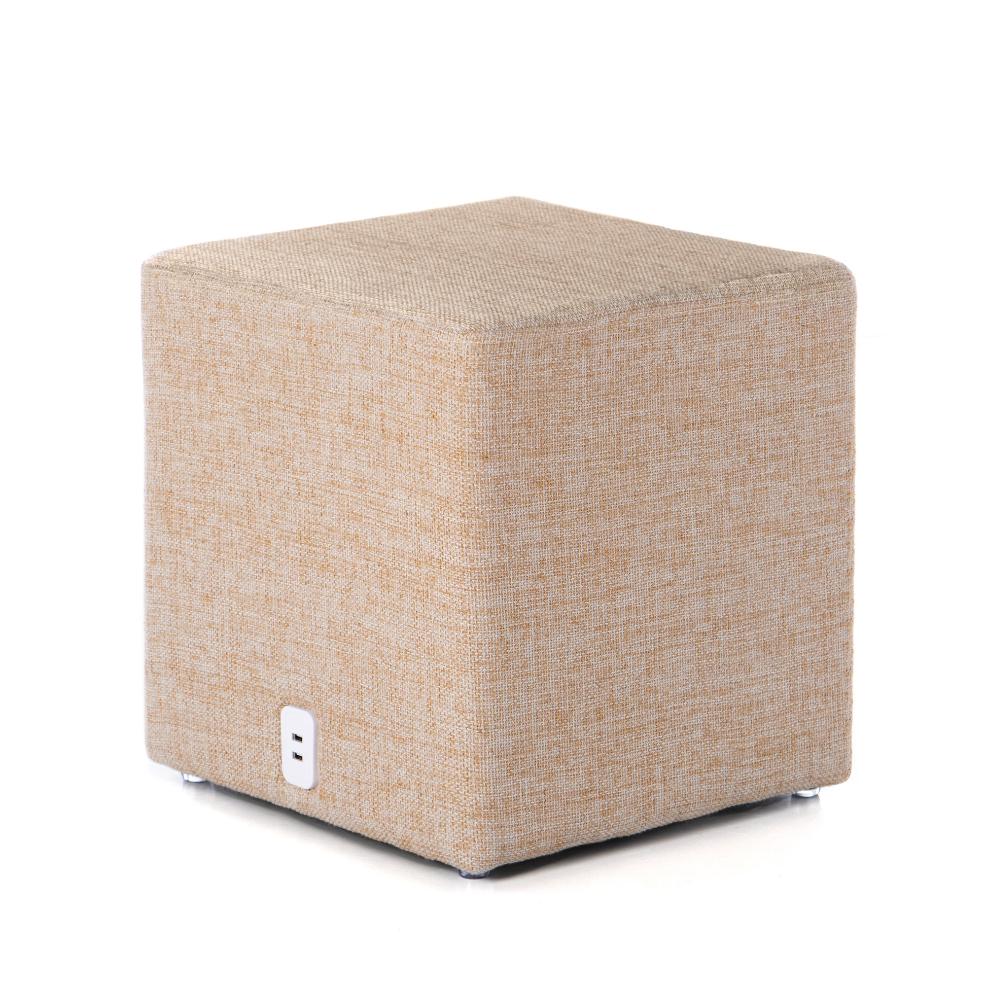Guidecraft Kids Soft Cube Stool With Power | Wayfair