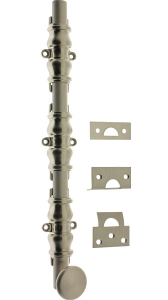 idh by St. Simons Solid Brass 24" Ornamental Bolt with Round Knob | Wayfair