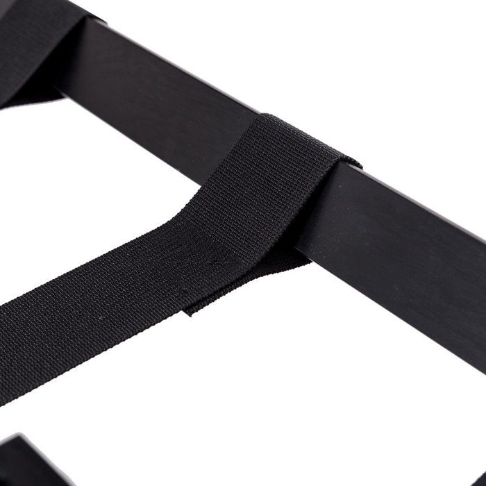 Costway Folding Luggage Rack with Shelf Travel Suitcase | Wayfair