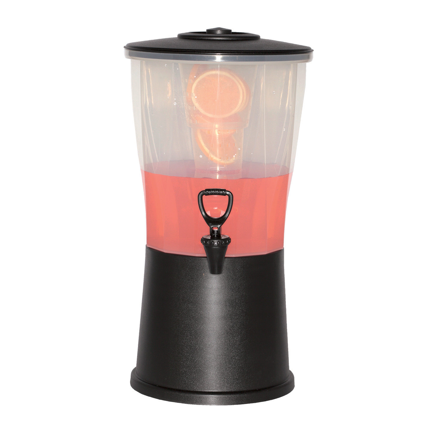 Service Ideas Round Plastic 384 Oz. Beverage Dispenser | Wayfair