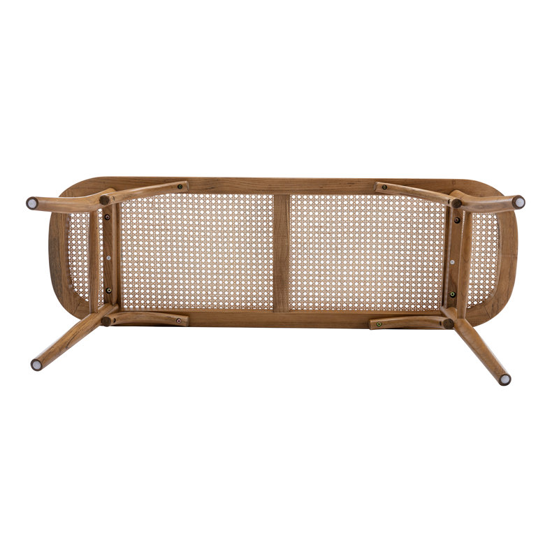 Bay Isle Home Barnicle Wood Bench & Reviews | Wayfair