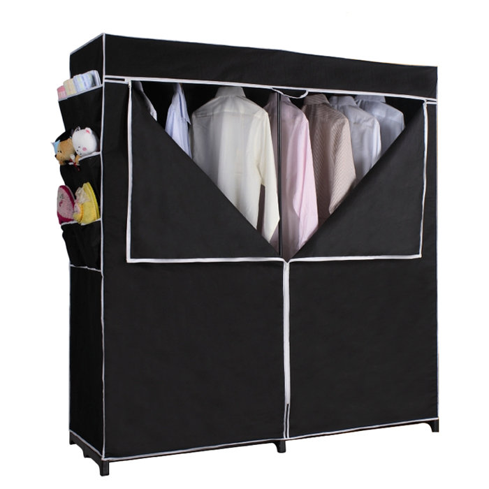 Rebrilliant 60'' Portable Wardrobe & Reviews | Wayfair