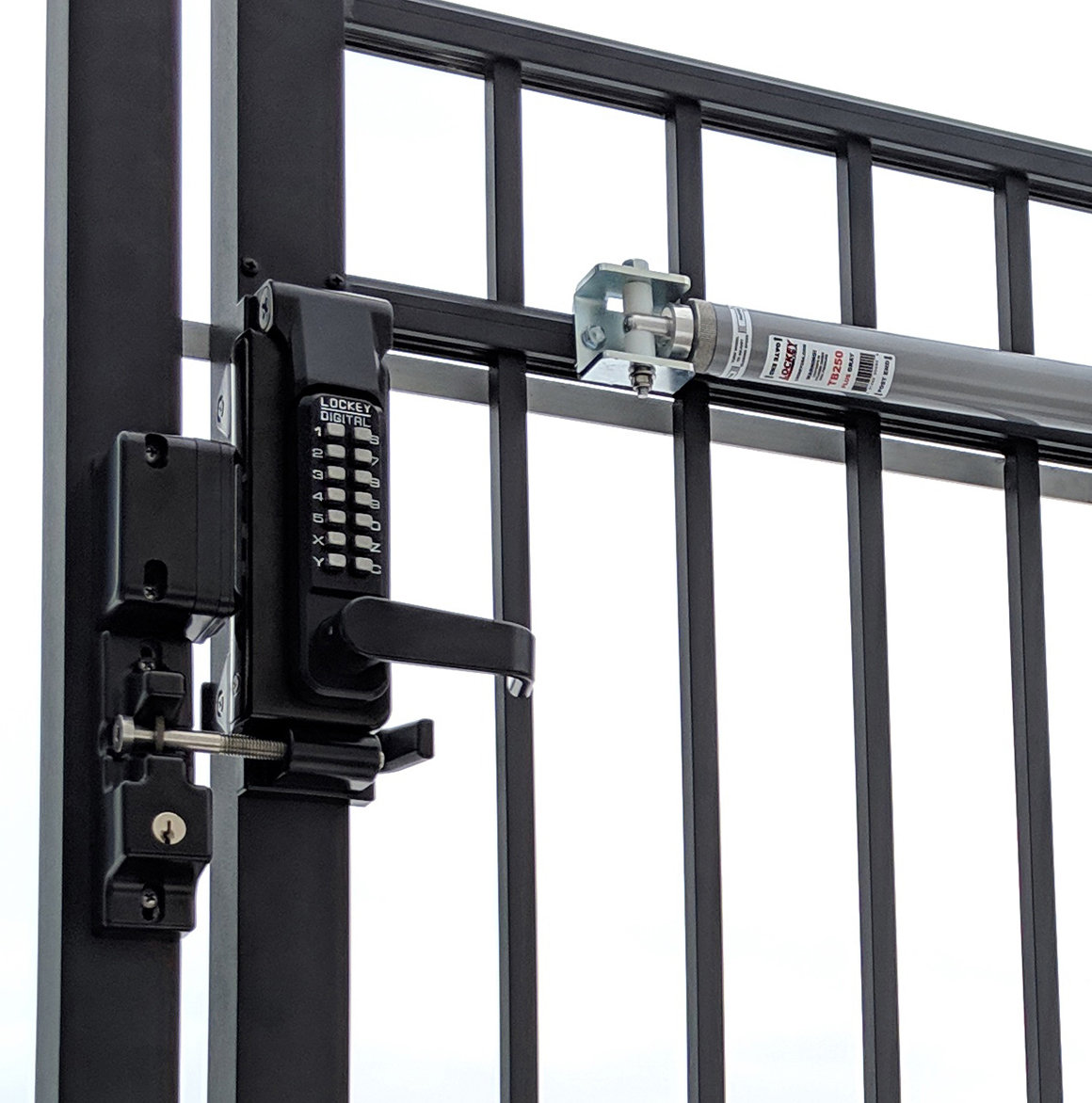 Lockey USA Sumo GL2 Gate Lock Surface Mount Door Lever & Reviews | Wayfair