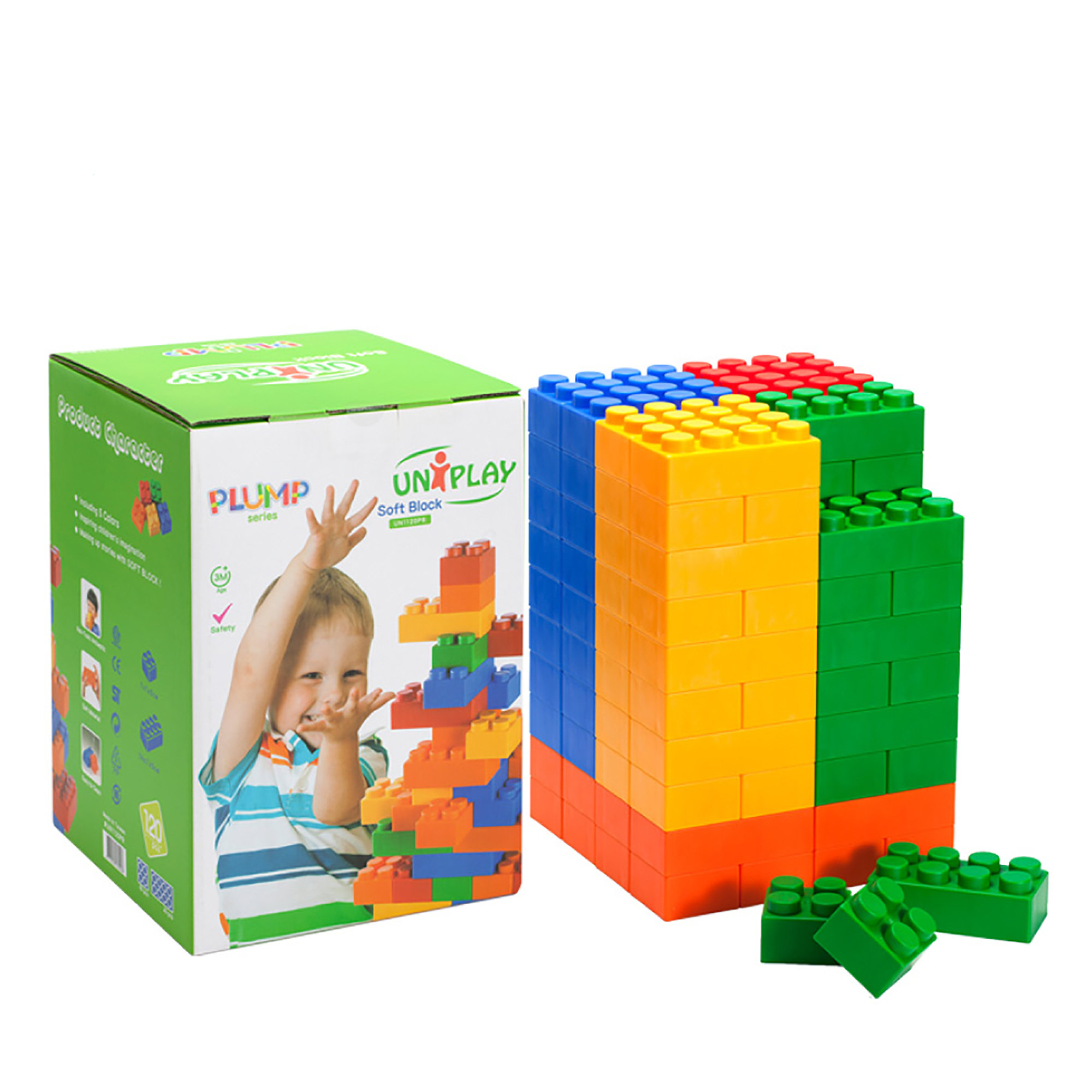 UNiPLAY Jumbo Soft Building Blocks | Wayfair