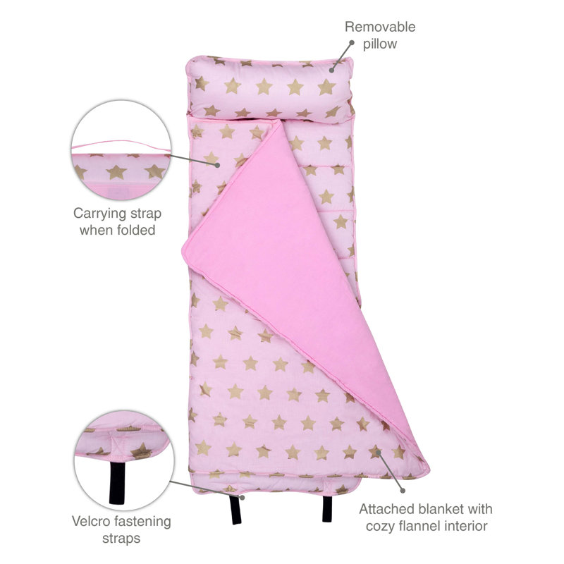 Wildkin Stars Original 1.5" Thick Folding Nap Mat | Wayfair
