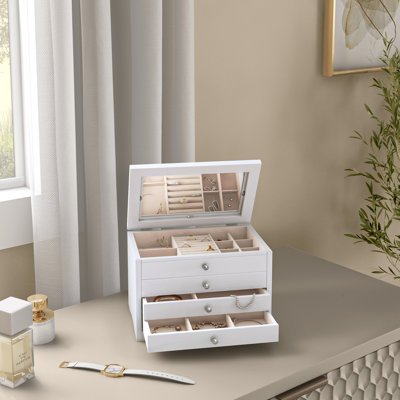 Charlton Home® Elegant Jewelry Box & Reviews | Wayfair
