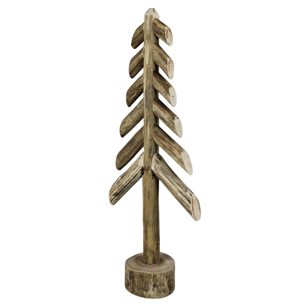 The Holiday Aisle® Wood Stick Tree - Sm | Wayfair