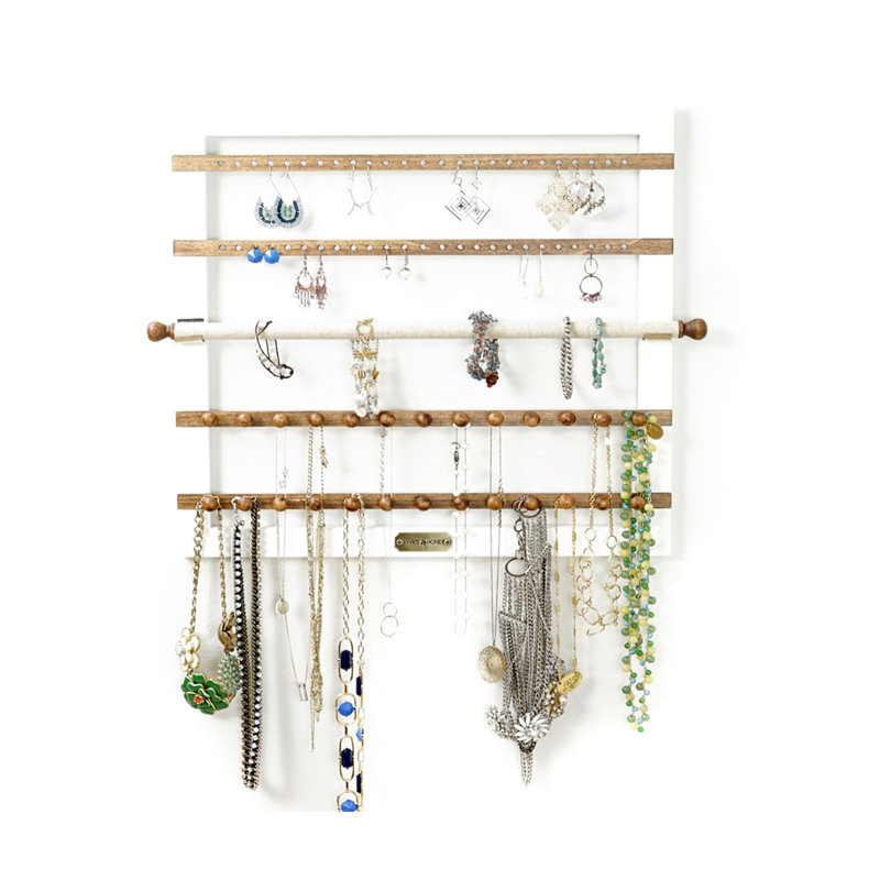 Hives & Honey Accessory Wall Mounted Jewelry Holder & Reviews | Wayfair