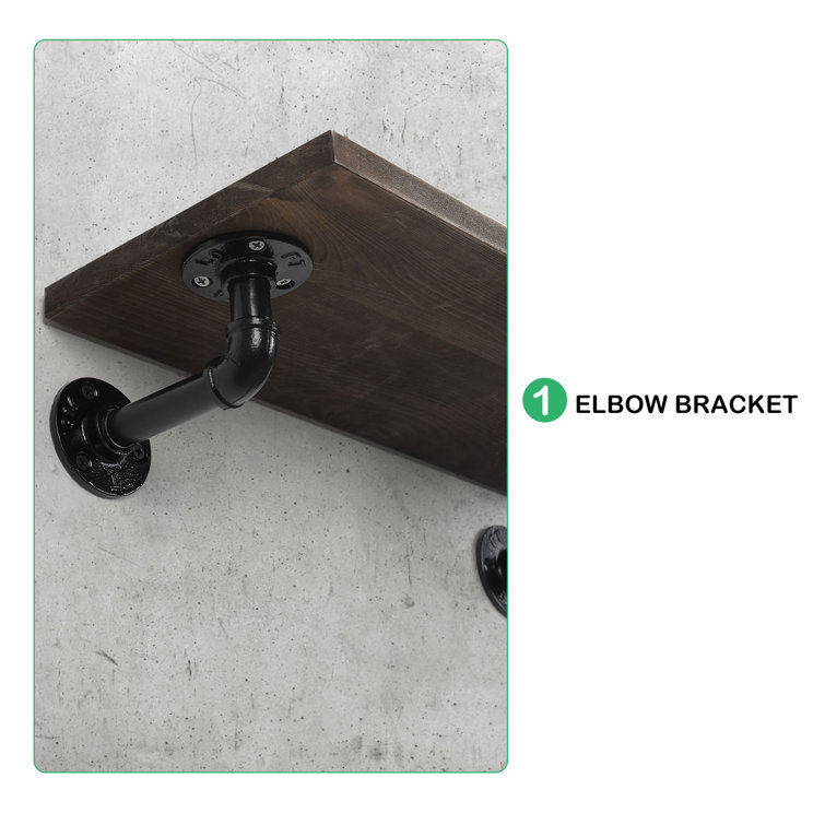 CELLPAK 4 Piece Novelty Plastic Floating Shelf | Wayfair