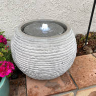 Campania International, Inc Sonora Fiber Cement Fountain & Reviews ...