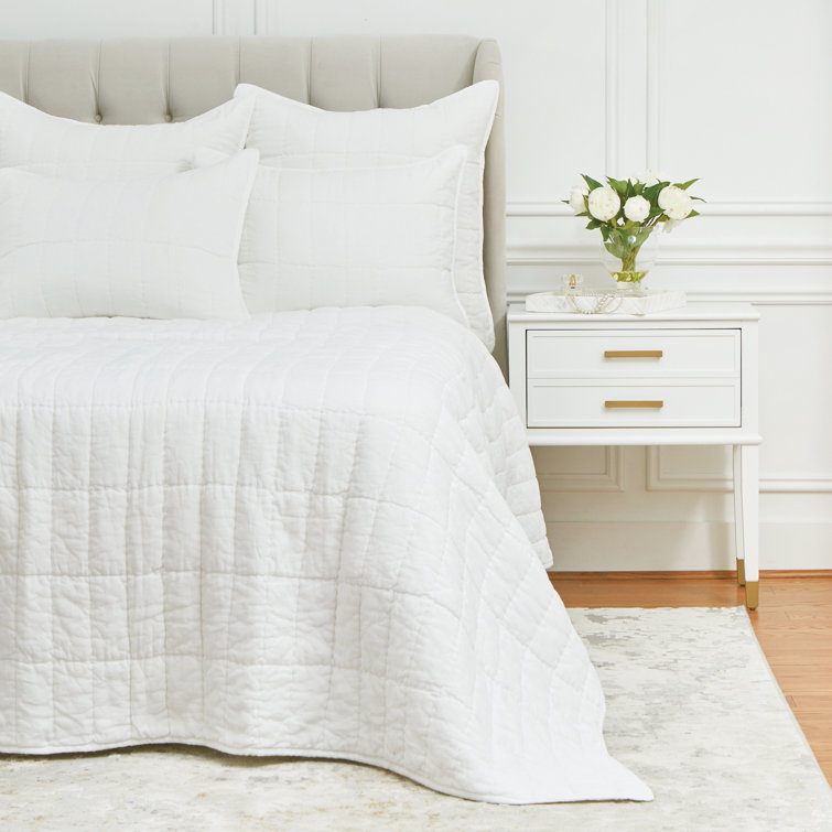Birch Lane™ Fielder Linen Quilt | Wayfair