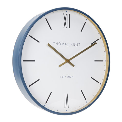 Mike & Melissa Metal Wall Clock | Wayfair