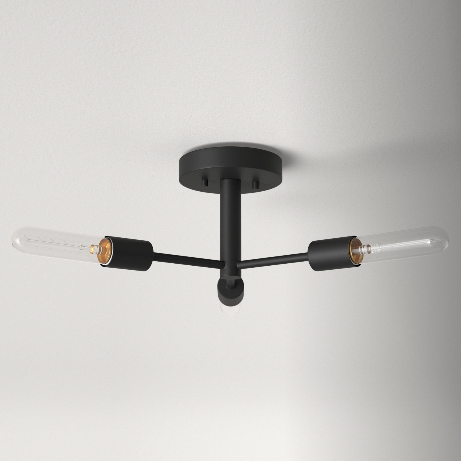 AllModern Leto Semi Flush Mount & Reviews | Wayfair