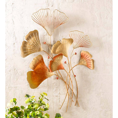 Wind & Weather Ginkgo Leaves Wall Décor | Wayfair