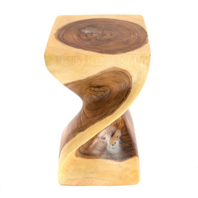 Natur Pur 51Cm Tall Solid Wood Stool & Reviews | Wayfair.co.uk