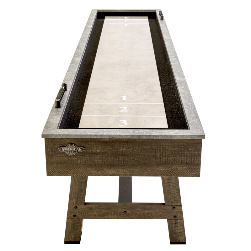 American Legend Stonebridge 9' Led Shuffleboard Table W/ Bowling ...