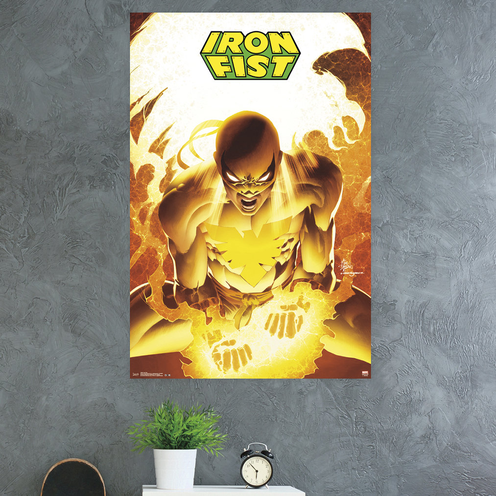 Trends International Iron Fist Paper Print | Wayfair