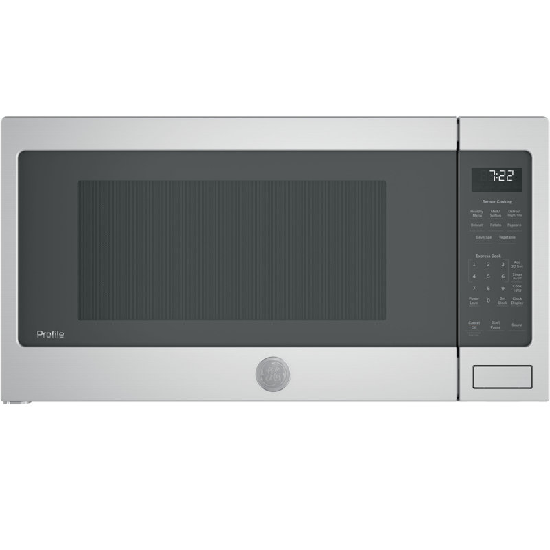 GE Profile™ 24.125'' 2.2 Cubic Feet cu. ft. Countertop Microwave with ...