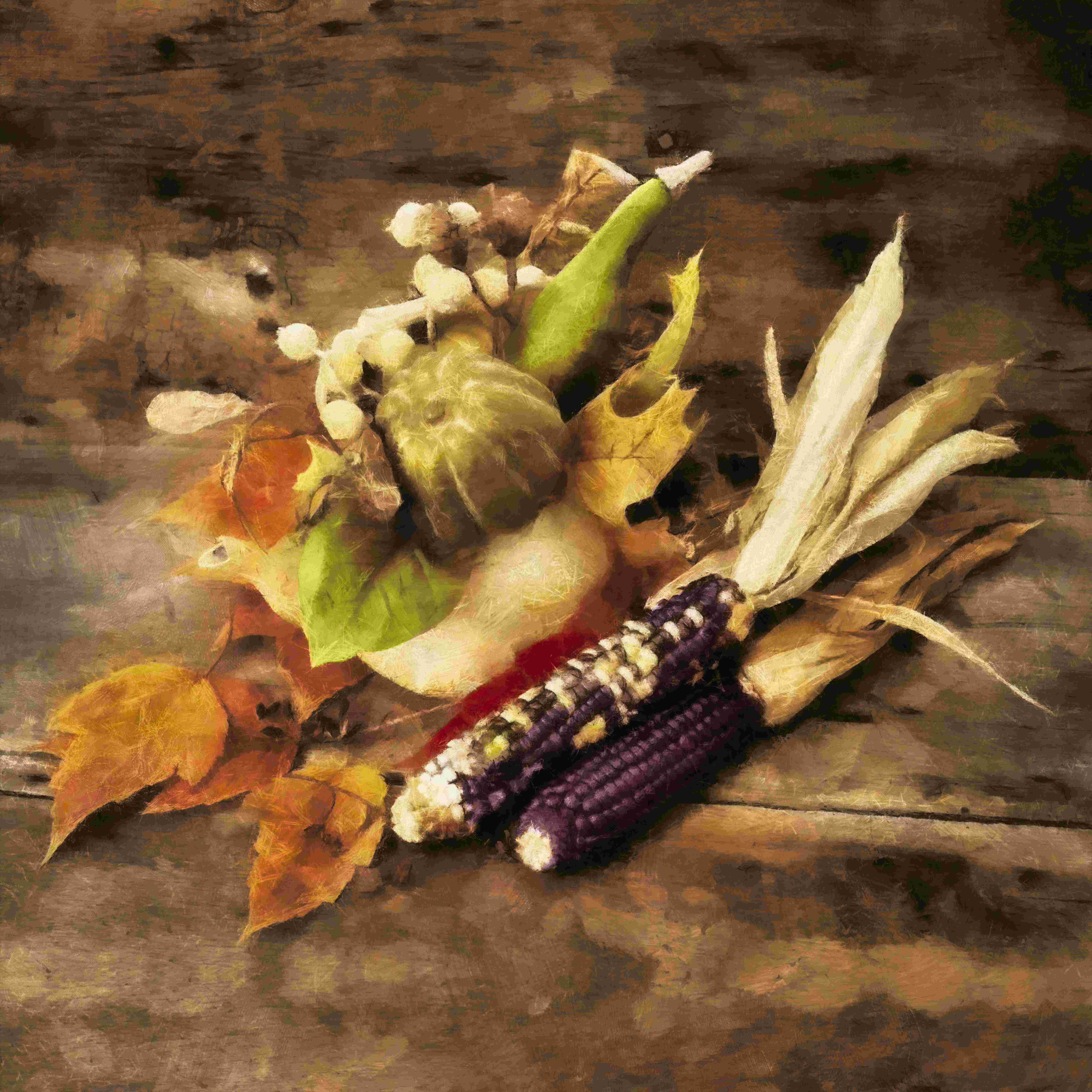 August Grove® Corn Still Life by - Painting on | Wayfair