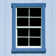 Handy Home Square Window & Reviews | Wayfair