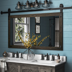 Laurel Foundry Modern Farmhouse Neace Rectangle Mirror & Reviews | Wayfair