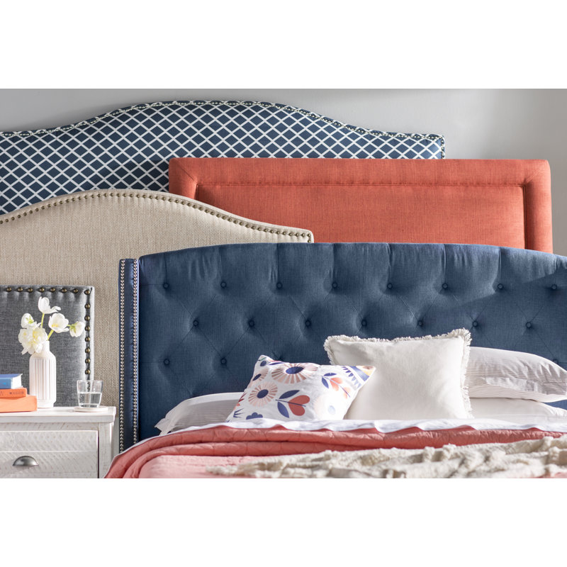 Mercury Row® Rowberrow Upholstered Headboard & Reviews | Wayfair