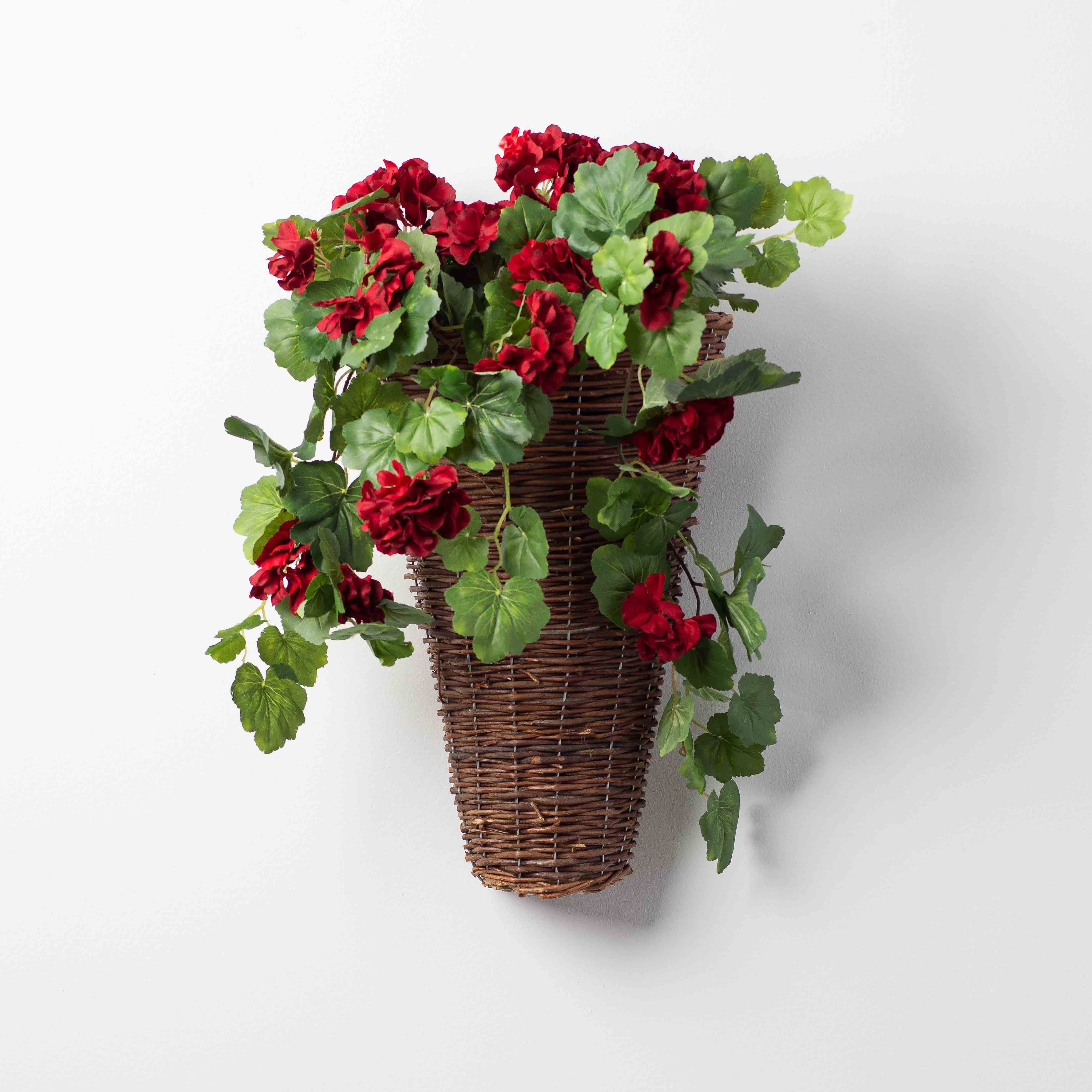 Primrue Geranium Hanging Basket | Wayfair