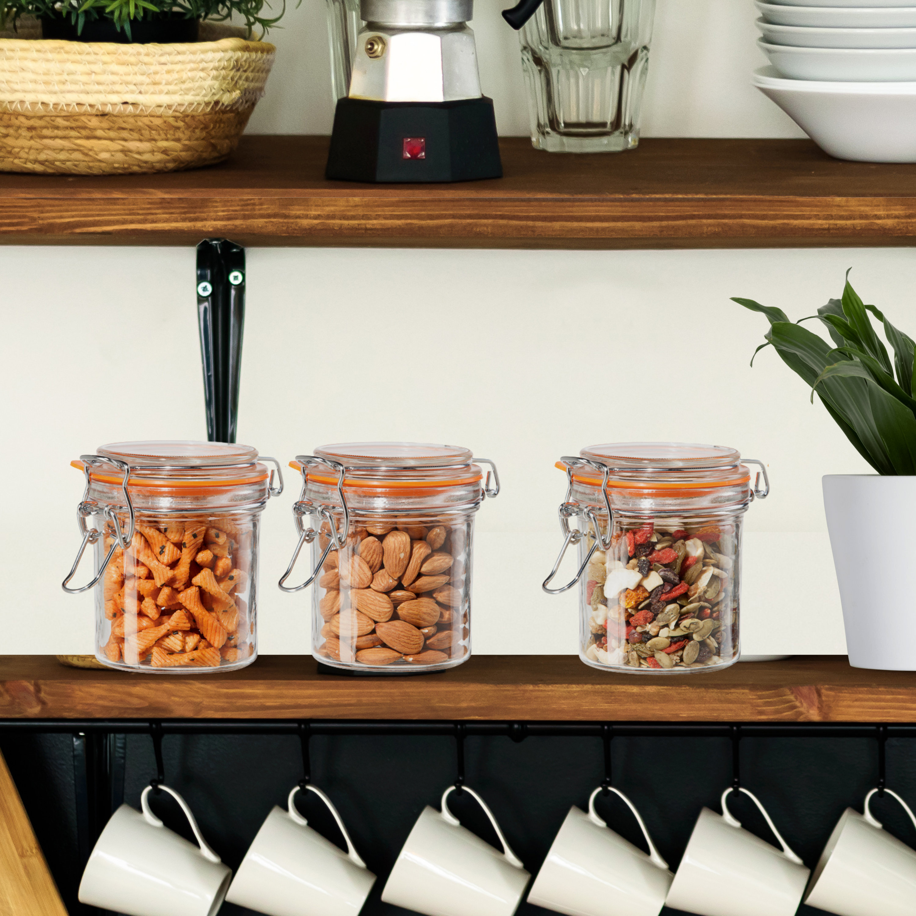 OGGI Fresh Glass 3 Container Food Storage Set | Wayfair