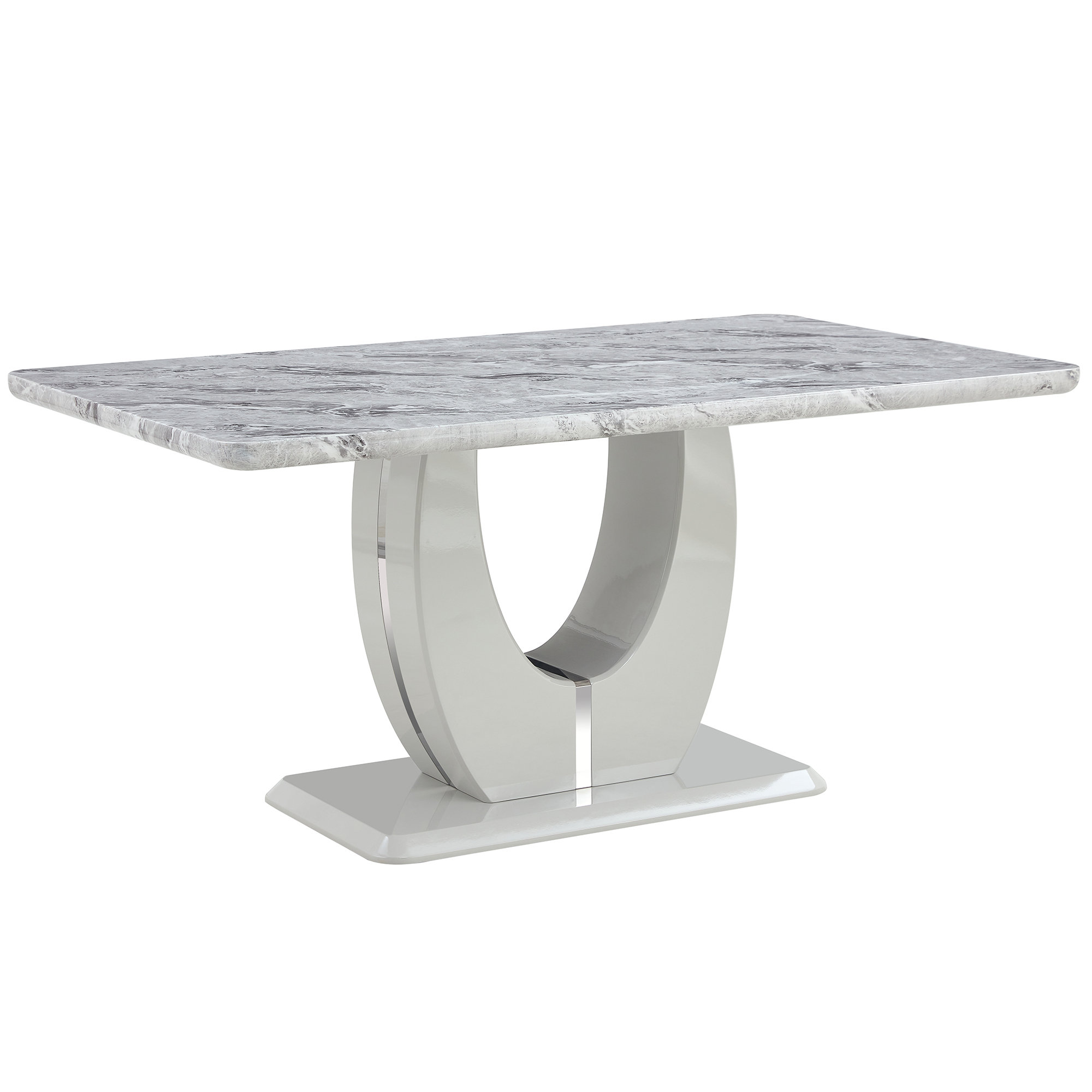 Brayden Studio® Aneshka 64'' Pedestal Dining Table | Wayfair