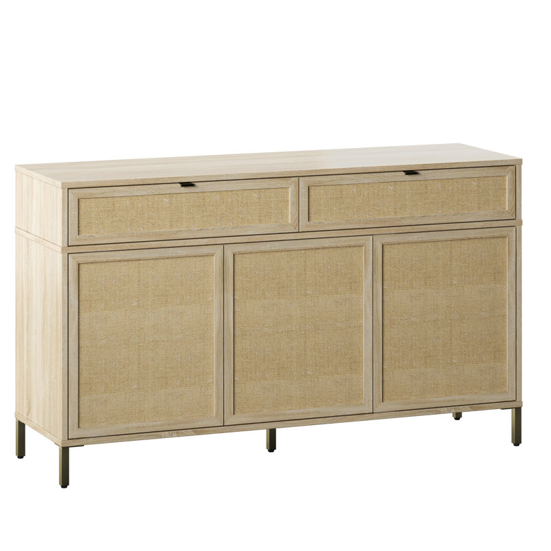 Sand & Stable Portman 52'' Wide 2 Drawer Sideboard & Reviews | Wayfair
