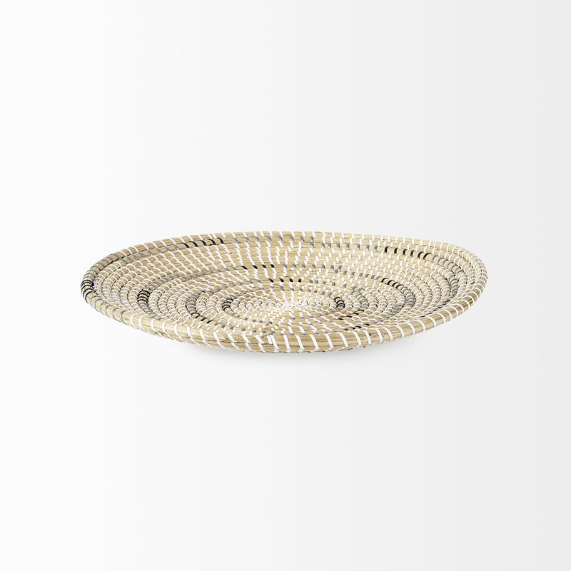 Joss & Main Takara Seagrass Plate Wall Decor | Wayfair